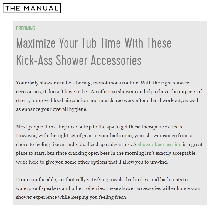 The Manual (Jan 2019) | Blackwood For Men